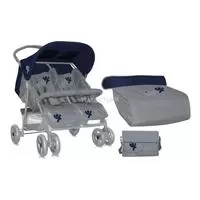 Bertoni Kolica za blizance Blue&Grey Kids 10020071457