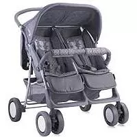 Bertoni Lorelli Kolica za blizance Twin Grey Friends