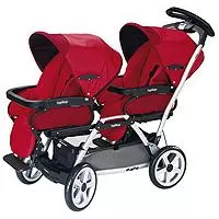 Peg Perego kolica za blizance Duette SW Geranium P3180021101