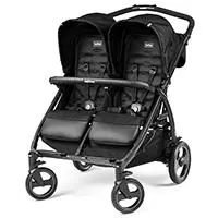 PEG PEREGO Kolica za blizance BOOK FOR TWO Class Black