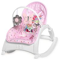 LORELLI Ljuljaška za bebe ENJOY Pink Travelling 10110112046