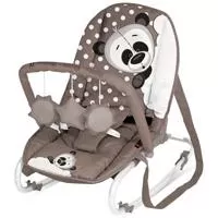 Bertoni Lorelli Ležaljka - njihalica za bebe Top Relax Beige Panda 10110021507