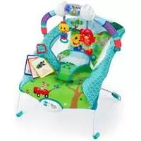 Baby Einstein Bebi njihalica sa melodijama i vibracijom Gusenica u parku