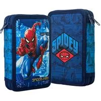 Puna pernica Sazio Double Decker Spider-Man Blue