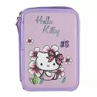 TARGET Double Pencile Case - Pernica puna HELLO KITTY Friends of Nature 19683