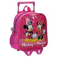 Disney Ranac za vrtić sa točkićima Mickey + Minnie