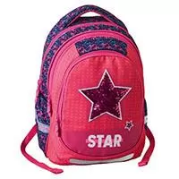 Ranac za školu Play Maxx - Pink Star