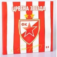 Decco Blind ram Crvena Zvezda Grb na platnu 300350