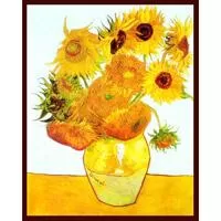 Reprodukcija slike Sunflowers (Suncokreti) Van Gogh