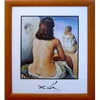 Salvador Dali - Conteplating an Invisible Mirror - 40/50 E3 EP