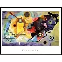 Kandinsky - Gelb Rot Blau - 40/50 HPLN