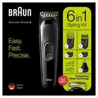 Braun 6U1 All In One Trimer Sa punjivom baterijom MGK3221 BLK/VTGRN