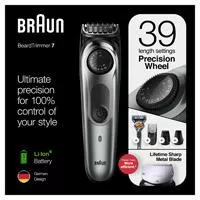 Braun Trimer za bradu Sa punjivom baterijom BT7240 BK/MTGREY +RZR