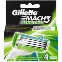 Gillette Mach3 Sensitive Četiri rezervne glave brijača 0501202