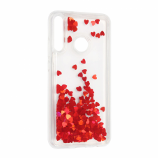 Futrola Liquid Heart za Huawei P40 Lite E crvena