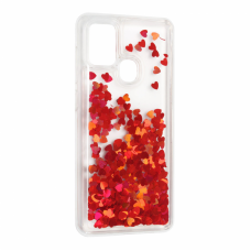 Futrola Liquid Heart za Samsung A217F Galaxy A21s crvena