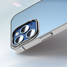 Futrola Baseus Glitter za iPhone 12 Pro Max 6.7 srebrna