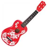 Falcon Ukulele FL15RD Red Flower