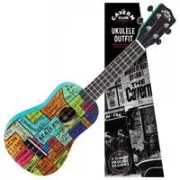 The Cavern Club CVUK1 Ukulele paket The Wall