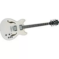 Poluakustična gitara Ibanez AS73 Ivory