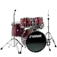 Sonor Force507 Studio Wine Red 20in - Set Bubnjeva