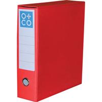Registrator A4 N sa kutijom kartonski O+CO crvena 5 komada 04RGD01D
