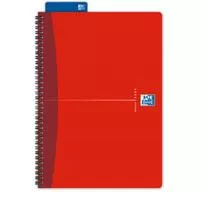 Sveska Oxford Office Essentials A4 kvadratići 06XO141 Red