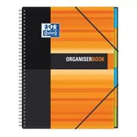 Sveska Oxford Student Organiserbook 244x310mm kvadratići 06XS3 Orange