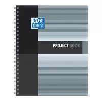 Sveska Oxford Student Project book 233x298mm kvadratići 06XS4 Grey