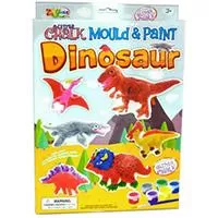 Set za pravljenje krede Glitter Chalk DINOSAURUS 885006