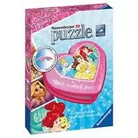 Kutija - srce od puzli Disney Princess - Ravensburger 12114