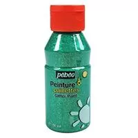 PEBEO Glitter Paint - Svetlucavi gel za decu ZELENA 150ml 668183