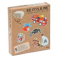 RE-CYCLE-ME Egg Box Boys Craft Project Medium - Umetnički projekat za dečake KUTIJA OD JAJA 21687