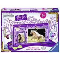 Ravensburger 3D puzzle GIRLY GIRL edition - Za devojčice - Drvce za odlaganje nakita - Konji - Horses Jewellery Tree 108 delova RA12068