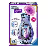 Ravensburger 3D puzzle GIRLY GIRL edition - Za devojčice - Vaza za cveće - Životinje - Animal Trend 216 delova RA12080