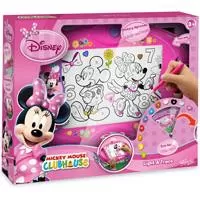 Ploča za crtanje sa svetlećim šablonima Disney Minnie 0124031