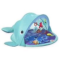 Bright Starts Bebi gimnastika sa tendom Explore And Go Whale 11393