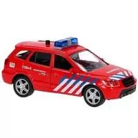 Super Cars Metalni Auto Policija 1/30 Crvena