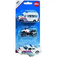 SIKU Policijski set Kombi Motor Auto 1824S