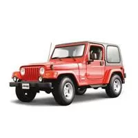 Bburago 1:18 Gold Jeep Wrangler Sahara BU12014