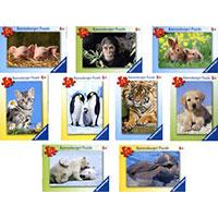 Ravensburger puzzle Dečije puzle - Mini Puzzle - Životinje - Animals 54 dela RA09430