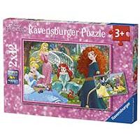 2u1 Slagalice Ravensburger - Disney Princess 07620