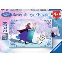 Ravensburger puzzle Dečije puzle - 2x24 - Disney - Frozen - Sisters Always 2x24 dela RA09115