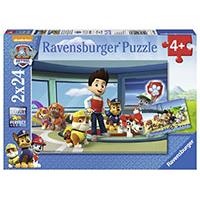 Ravensburger puzzle Dečije puzle - 2x24 - Paw Patrol - Helpful Sleuths 2x24 dela RA09085