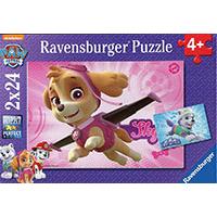 Ravensburger puzzle Dečije puzle - 2x24 - Paw Patrol - Skye i Everest 2x24 delova RA09152