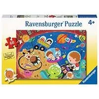 Puzzle 60 delova Svemirske trke Ravensburger 08677