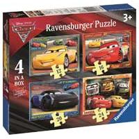 Ravensburger puzzle 72 dela - Cars, 4 u 1 06894