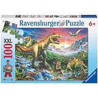 Ravensburger Puzzle XXL 100 delova - Doba dinosaurusa 10665