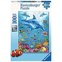 Puzzle 100 XXL delova Jato delfina Ravensburger 12889