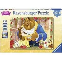 Puzzle 100 XXL delova Dizni Lepotica i Zver Ravensburger 13704